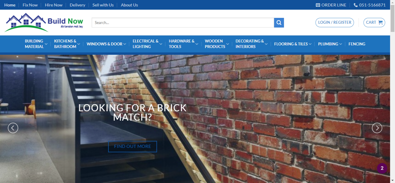 Build Now Website – EziLine Software House – Best Software House